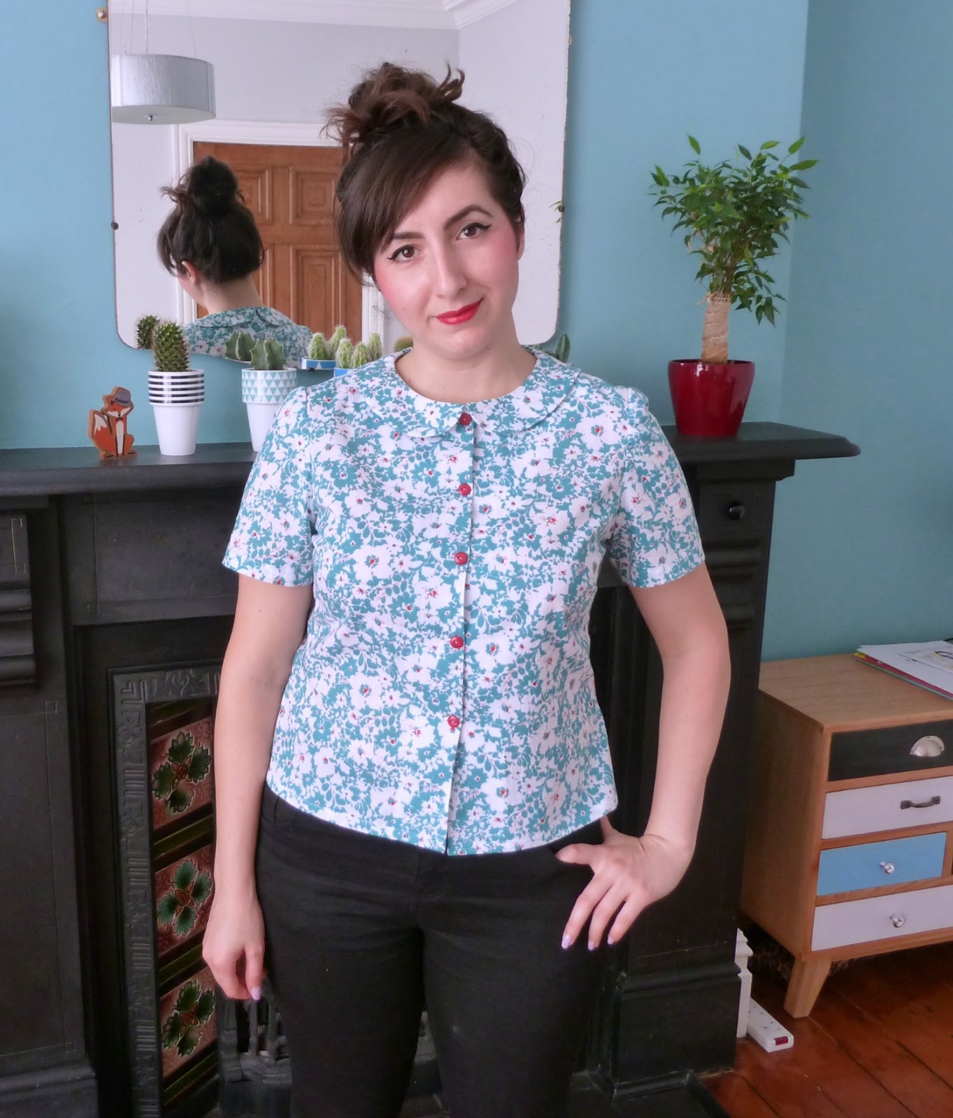 Clara Blouse By Sew Wardrobe | A Stitching Odyssey | Bloglovin’