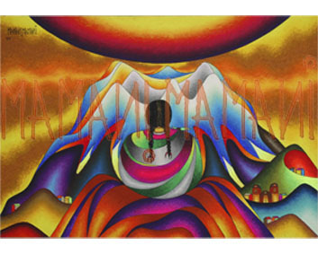 AMIGOS DE LA CIUDAD: Exposición de Mamani Mamani