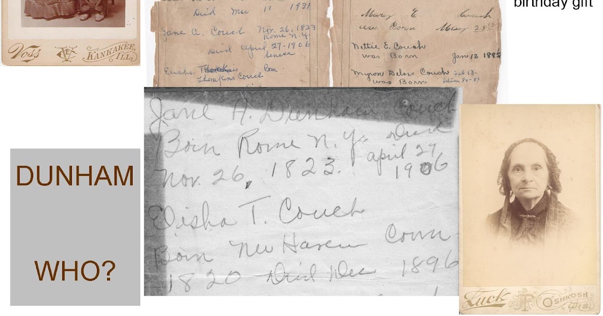 Genealogical Research: past, present, future...: DUNHAM research in ...