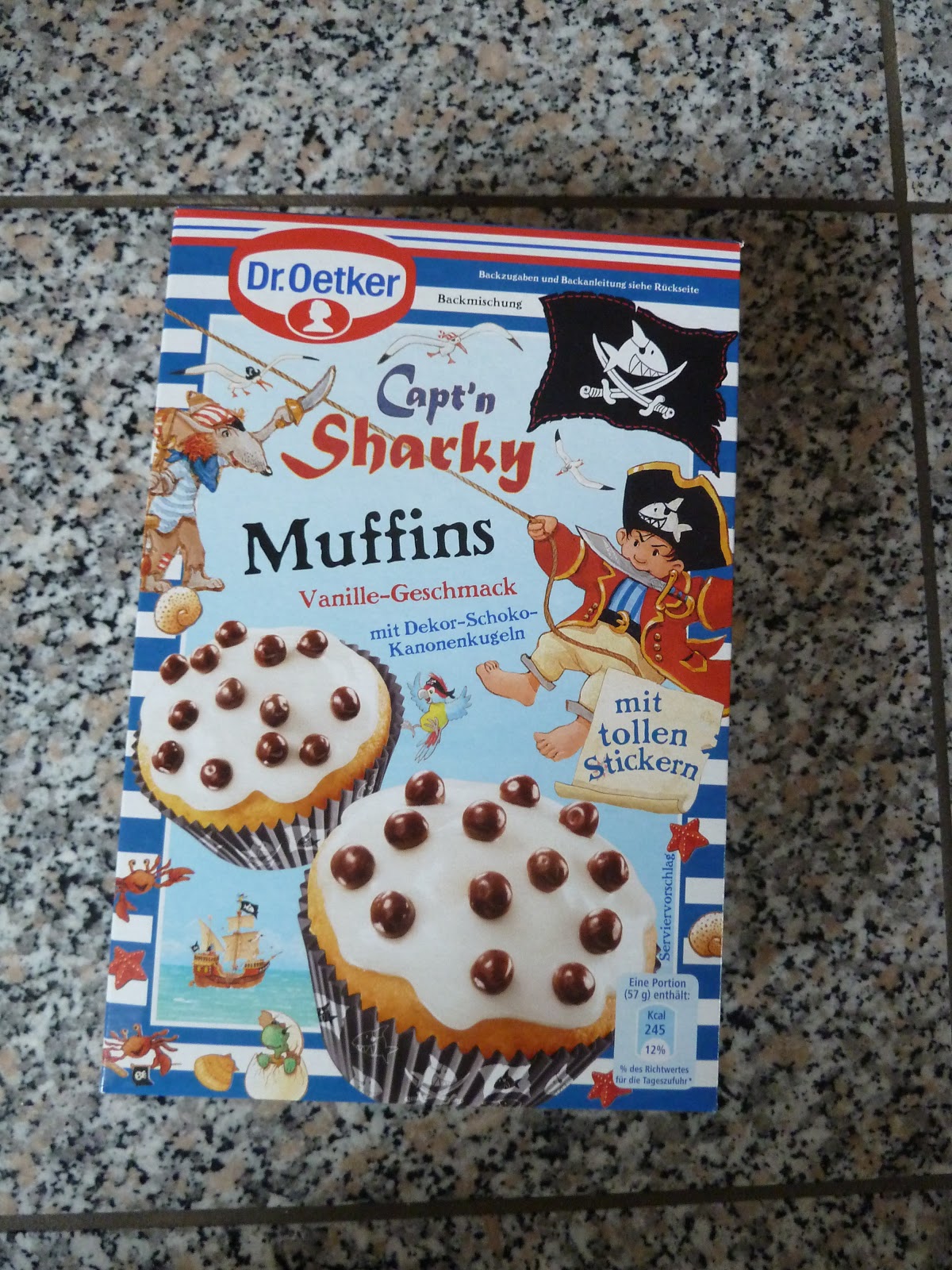 Redkater testet für euch: Dr. Oetker Capt`n Sharky Muffins