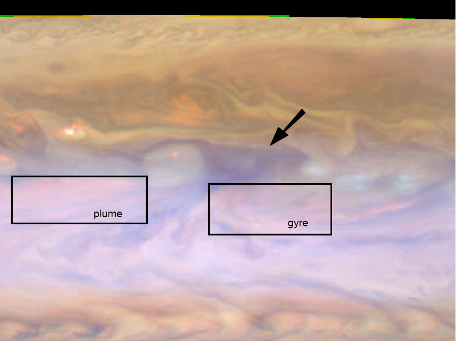 Jovology: Dark Hot Spot in Jupiter's Atmosphere