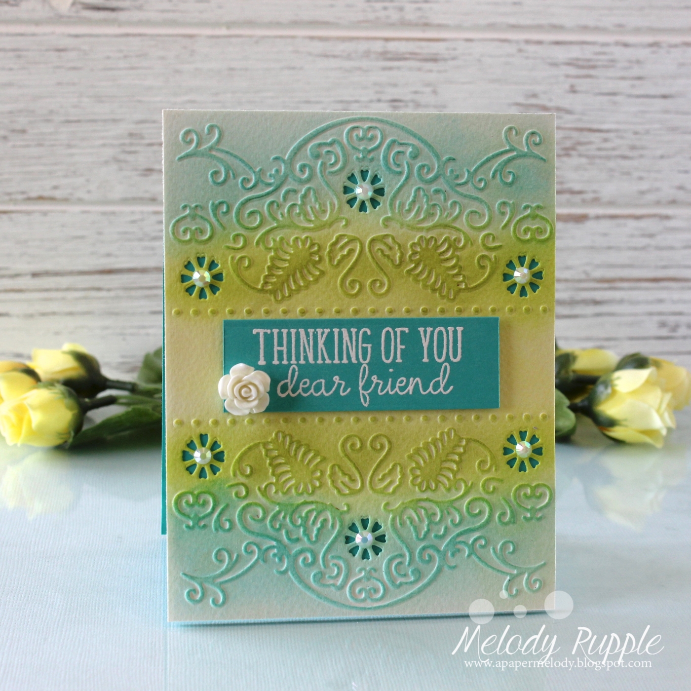 A Paper Melody: Spellbinders Cut and Emboss Folders