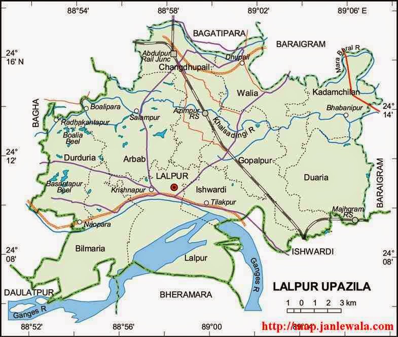 Natore District: Upazilas in Natore