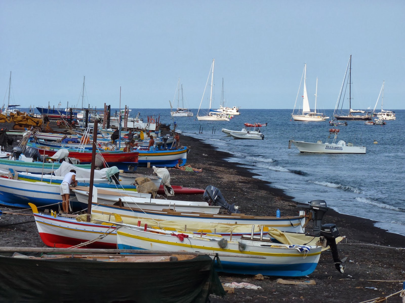 LaFragola: 3 sopky: Montaña de Fuego, Stromboli, Etna