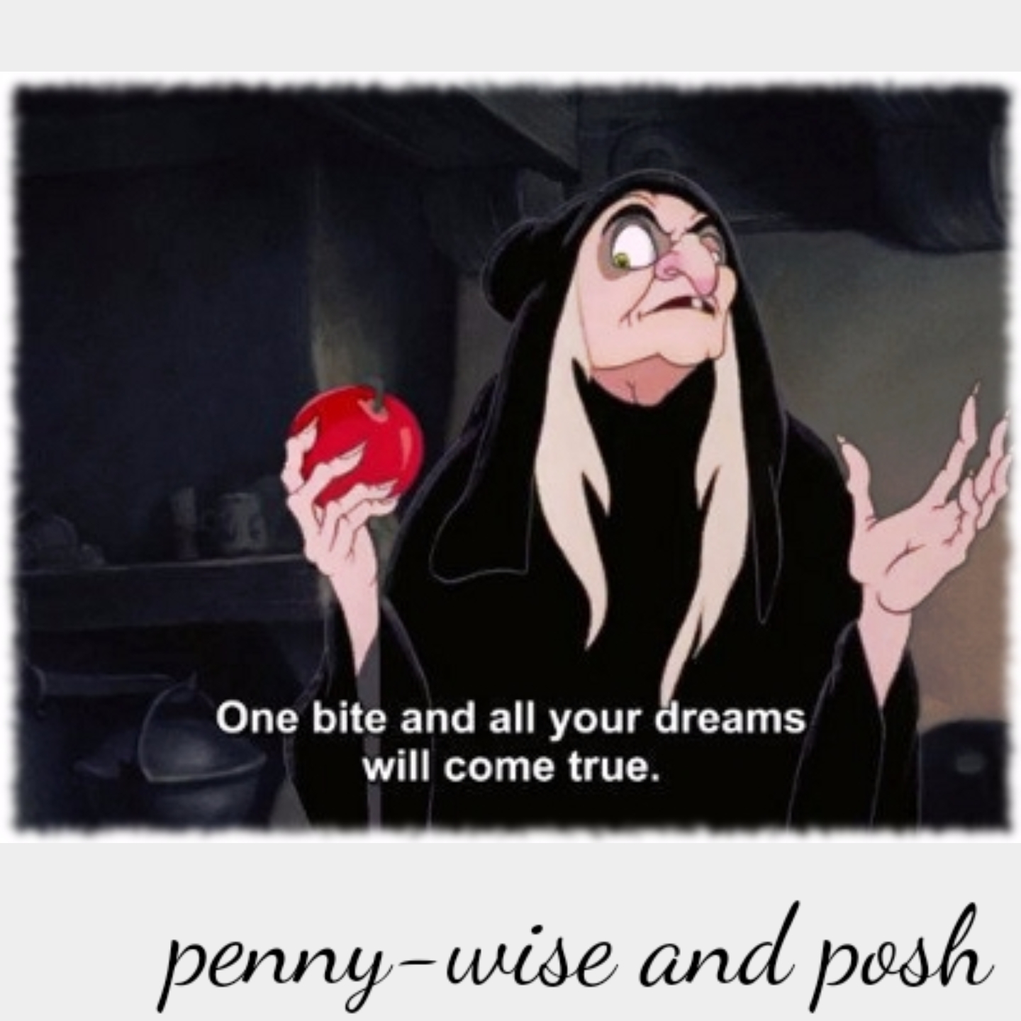 Penny-Wise and Posh: DIY Poison Apple and Spell Book (with FREE printable!)