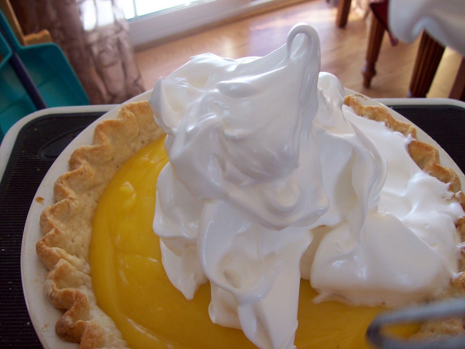 Tangelo Meringue Pie