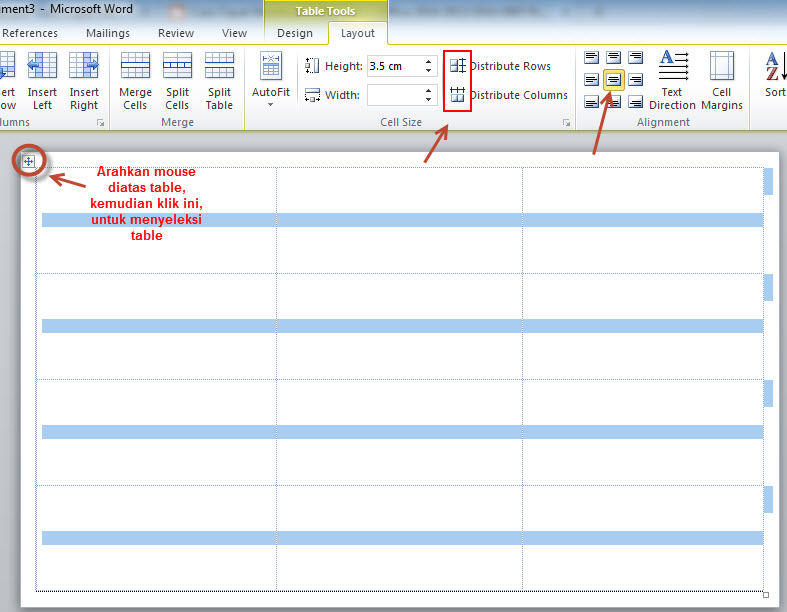 Cara Mudah Membuat Label Undangan Otomatis di MS Word - Panduan Ms Office