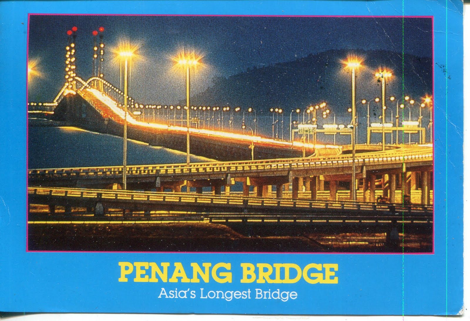 collect ROC: Malaysia Postcard: Penang Bridge