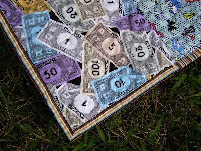 Sarcastic Quilter: Monopoly Quilt - complete