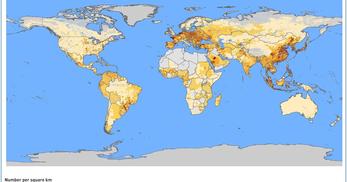 Global Poultry Density Map | Big Picture Agriculture
