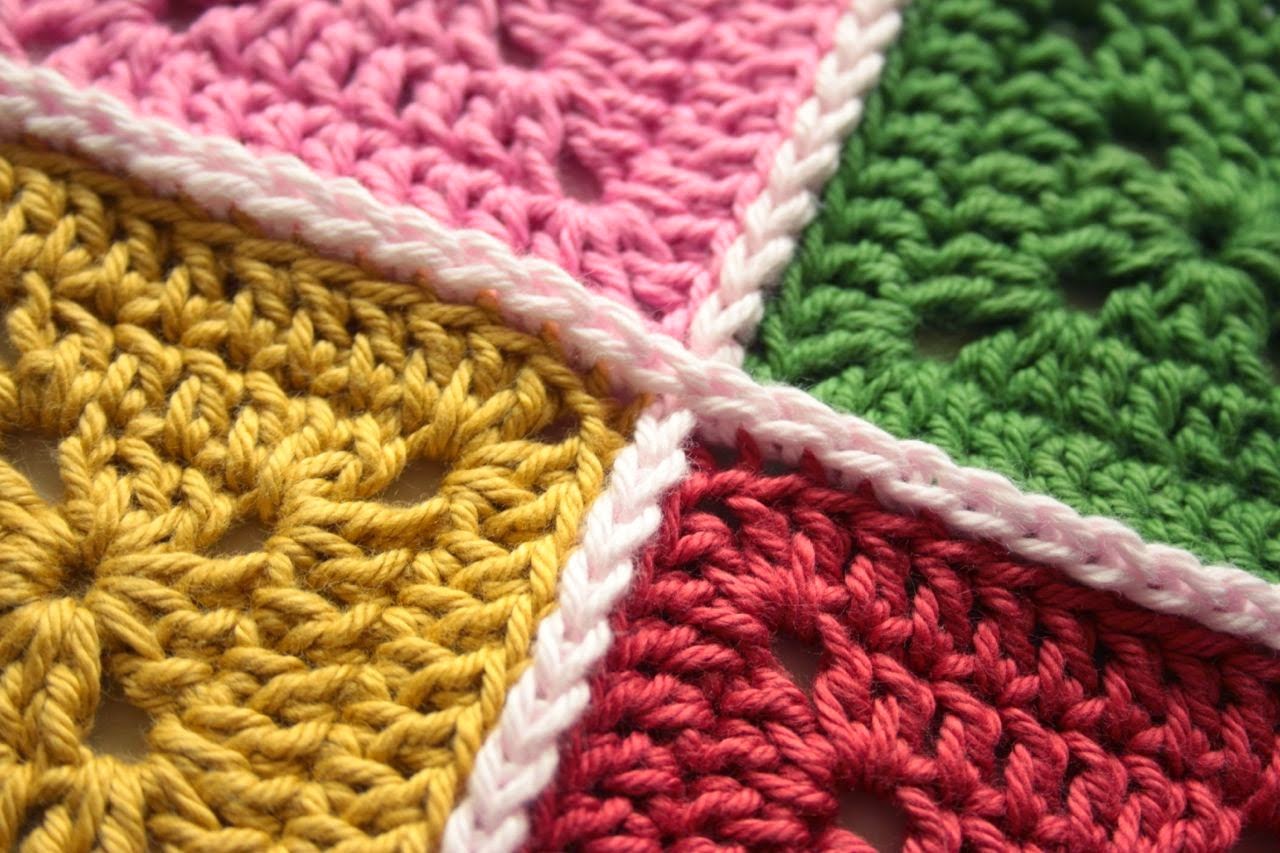 FIFIA CROCHETA blog de crochê : como unir quadradinhos de croché passo ...
