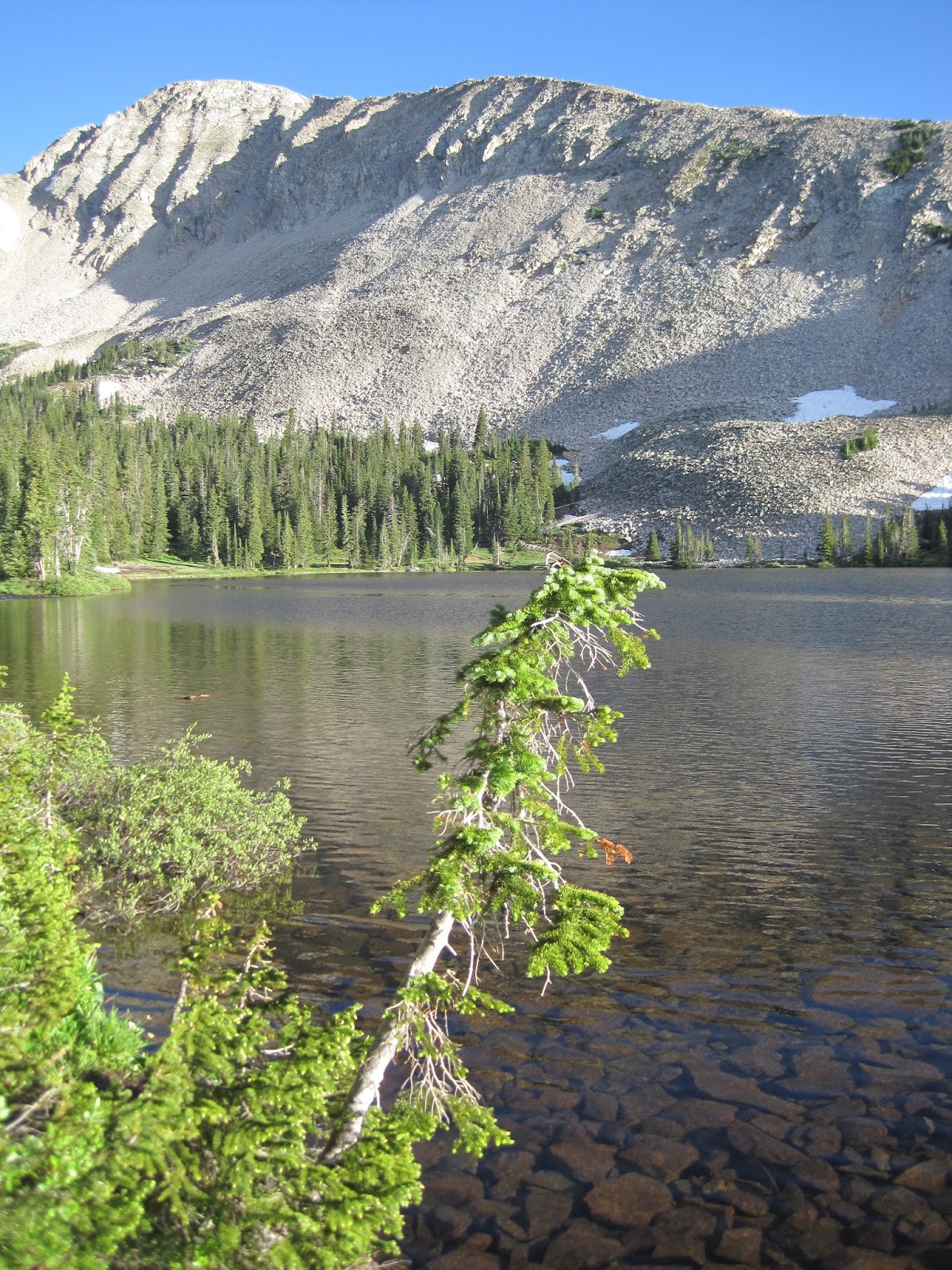2016 hikes: Mitchell lakes, Blue lake and Mt Audubon