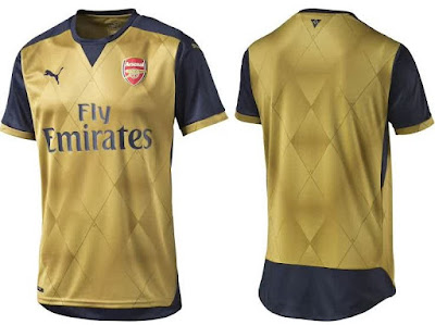 Jersey Terbaru Arsenal Musim 2015-2016 | Kumpulan Jersey Bola