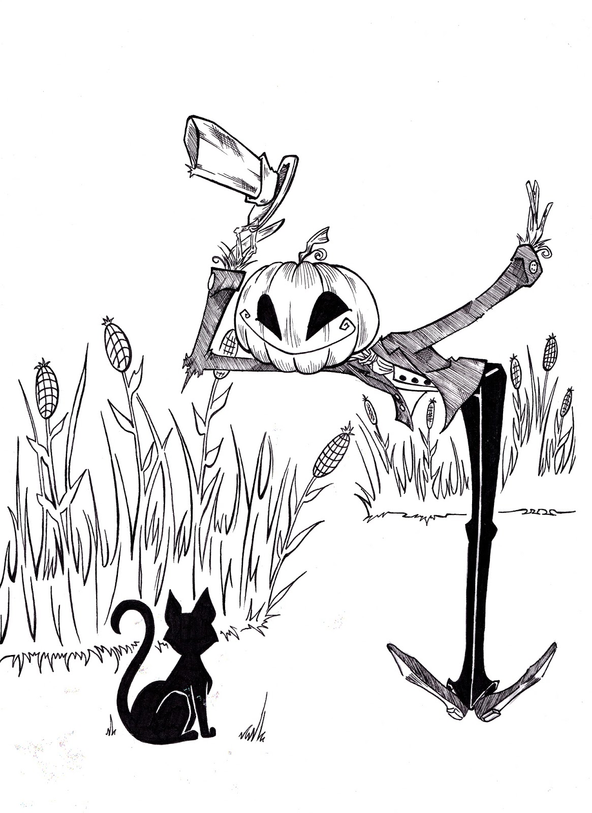 Illustrationen Ernestine: Inktober 2016