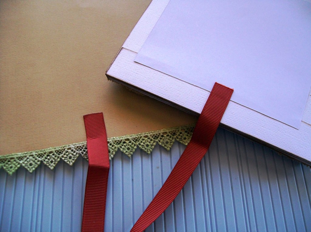 Delightfully Crazy: Vintage Book-Card Tutorial