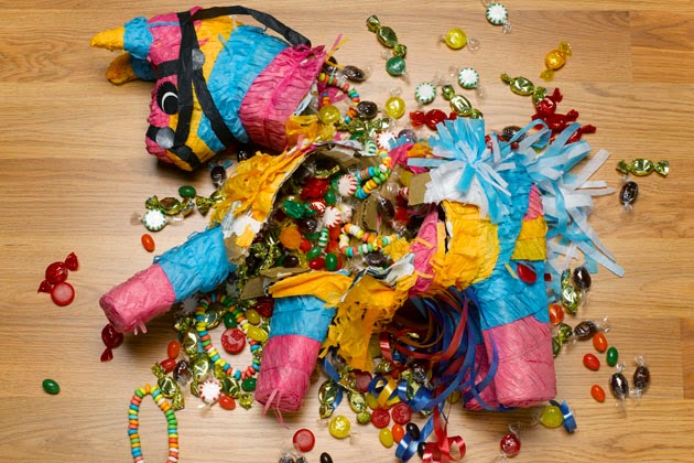Wildflower 57 ~ Barefoot and Tangled: Pinatas and other stuff