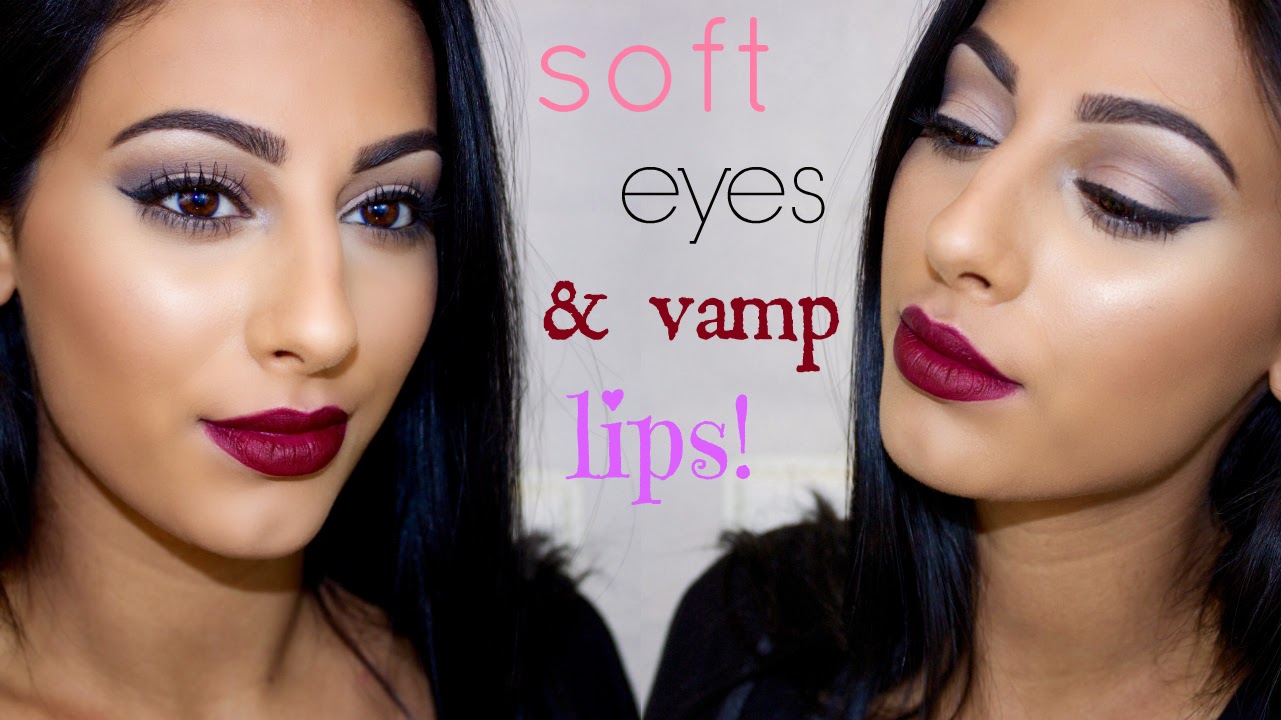Rotem Beauty: Soft Eyes & Vamp Lips: Makeup Tutorial!