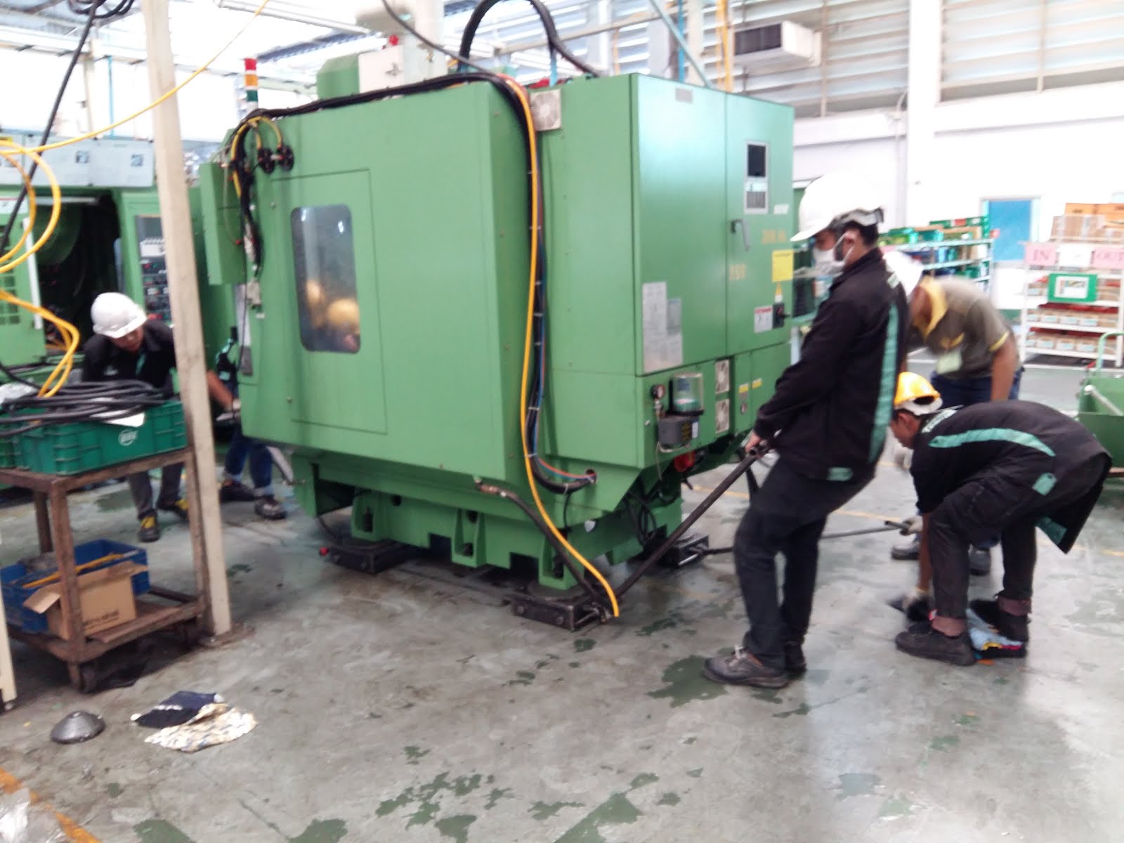 CNC Line Kaizen TBKK | รับขนย้าย-ติดตั้งเครื่องจักรอุตรสาหกรรม เดินระบบ ...