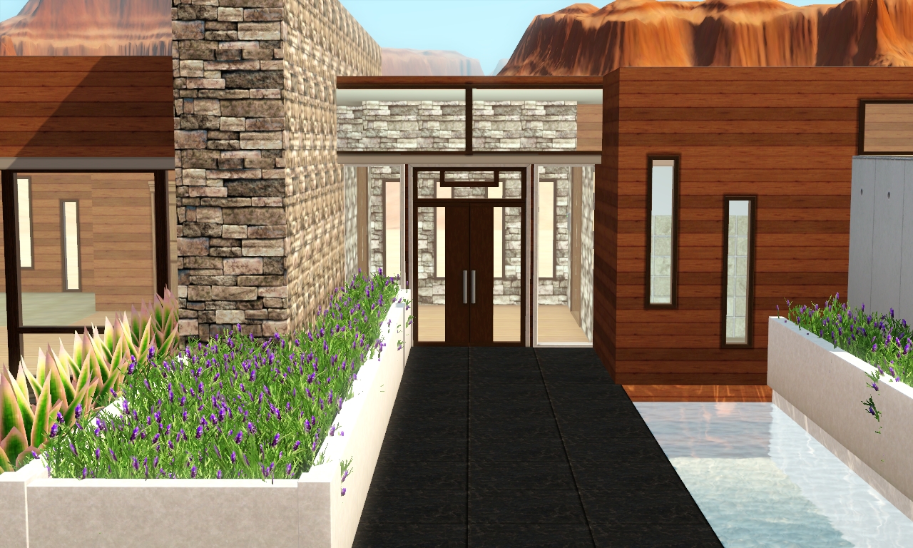 My Sims 3 Blog: Modern House by Zenith Sims