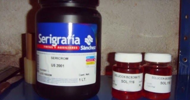 Emulsiones para serigrafia