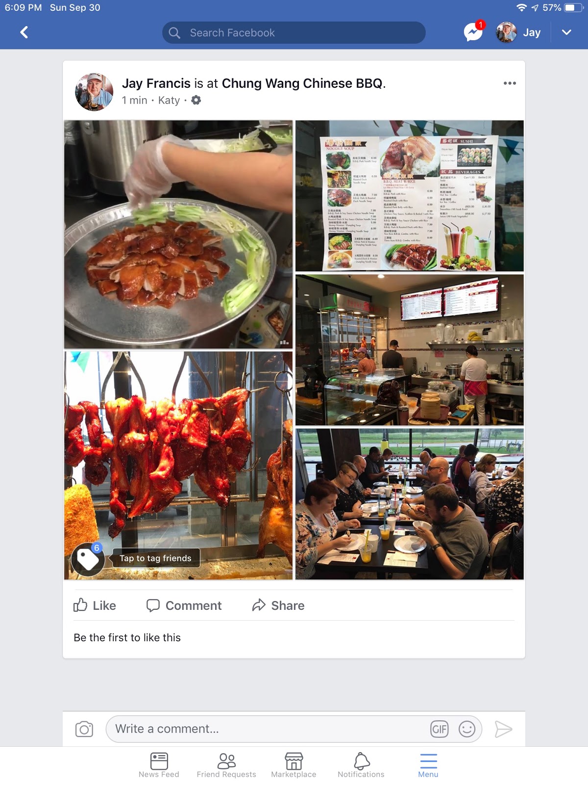 Houston Food Explorers: Chinese - Authentic Peking Duck - Chung Wang ...