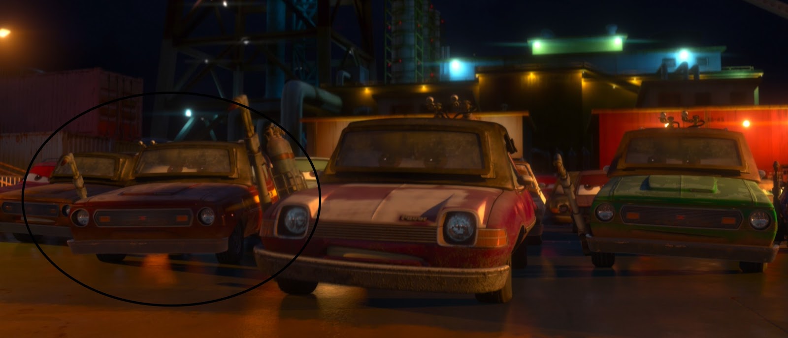 Dan the Pixar Fan: Cars 2: Towga Gremlin