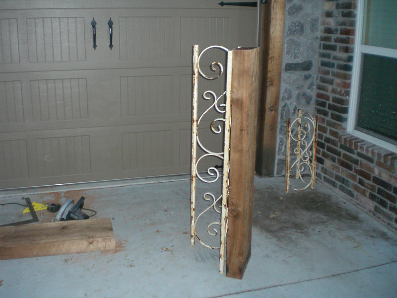 embellishments: Project Post 9: Old Porch Post Ledge