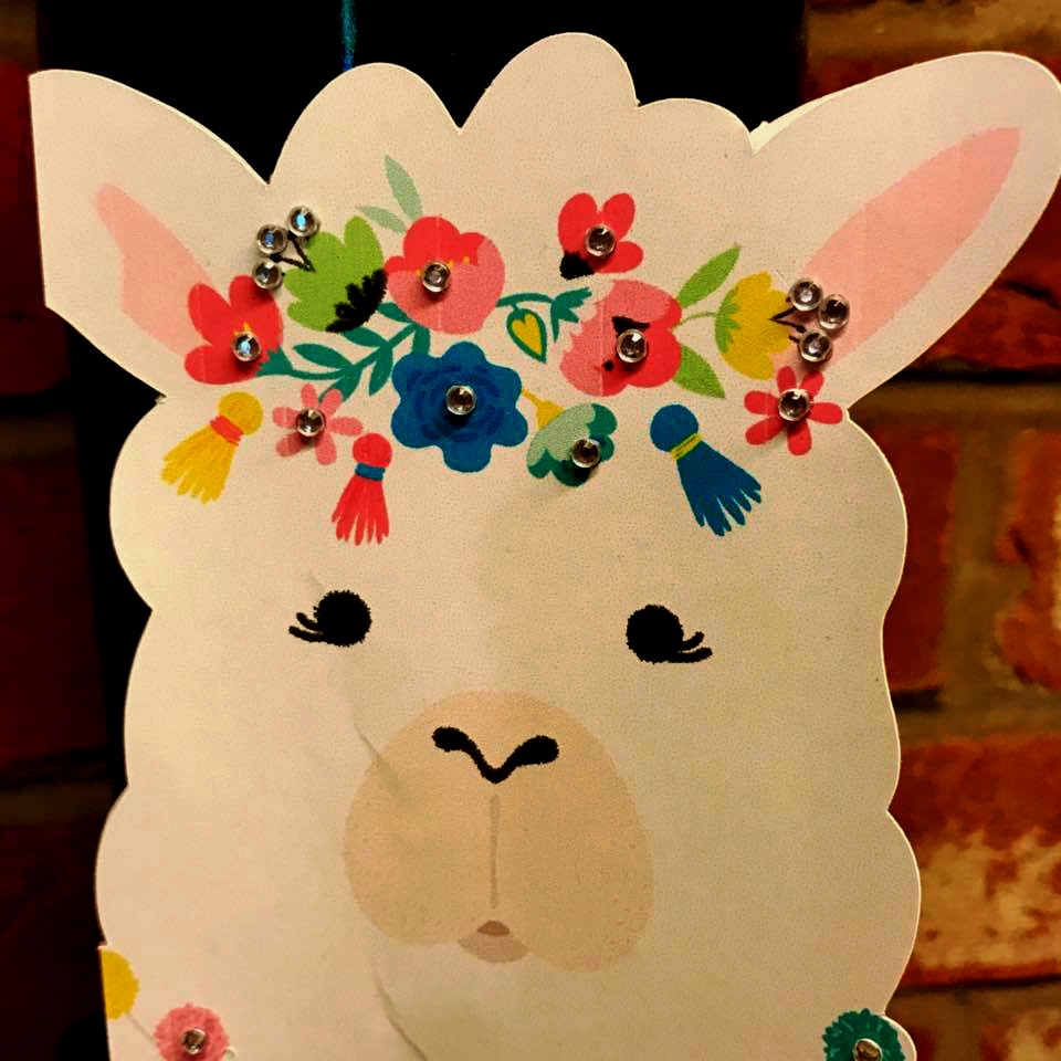 Silhouette UK: Design of the Week - Llama Card - 15 May 2018