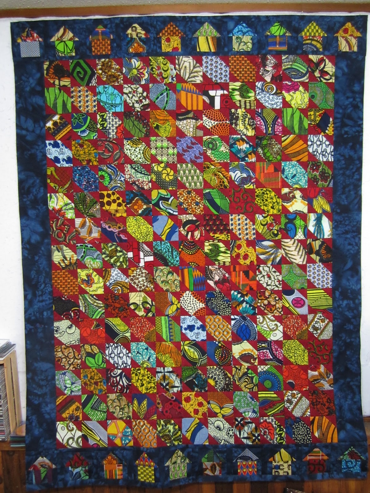 Kitambaa: It Takes a Village II, and Other Africa-Inspired Quilts