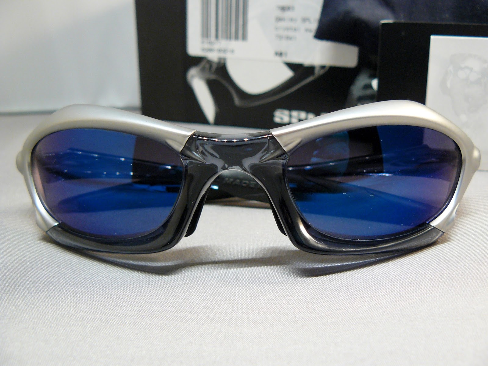 Oakley-for-sale: Oakley Splice, Crystal Black, FMJ+ , Ice Irdium