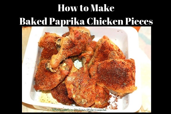 Beer Roasted Paprika Chicken | What's Cookin' Italian Style Cuisine