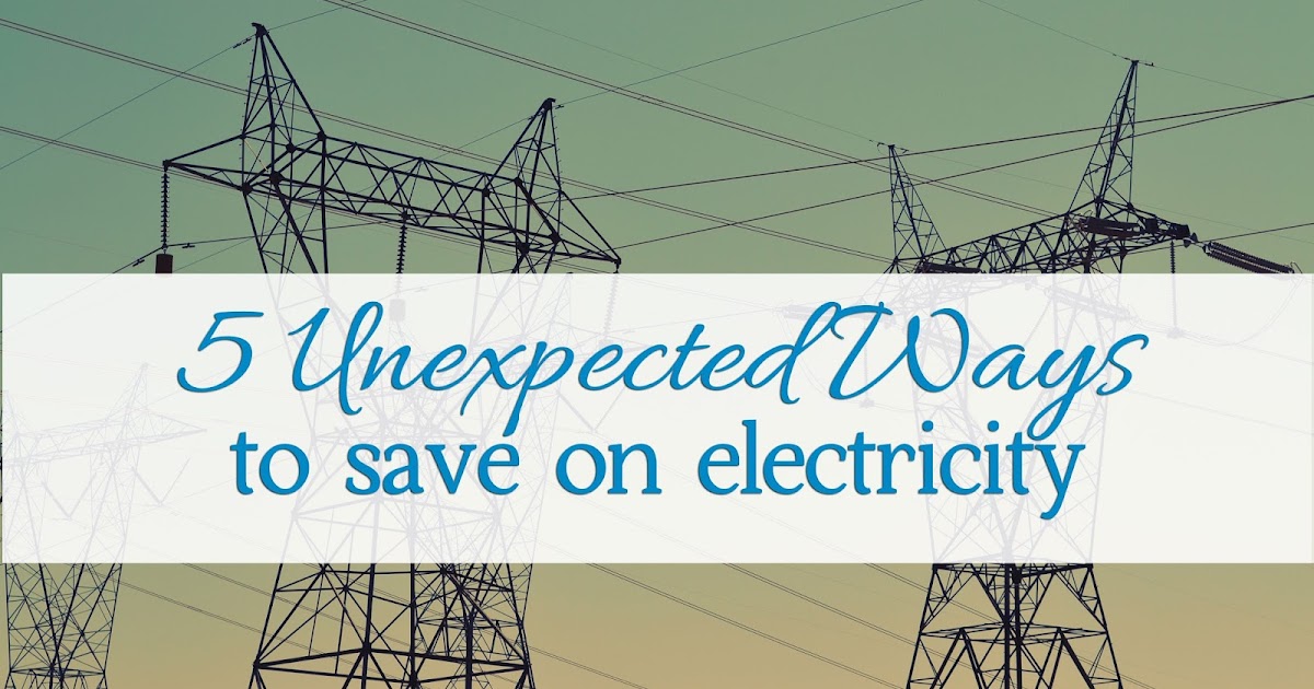 5 unexpected ways to reduce electricity usage | Life Behind The Purple Door