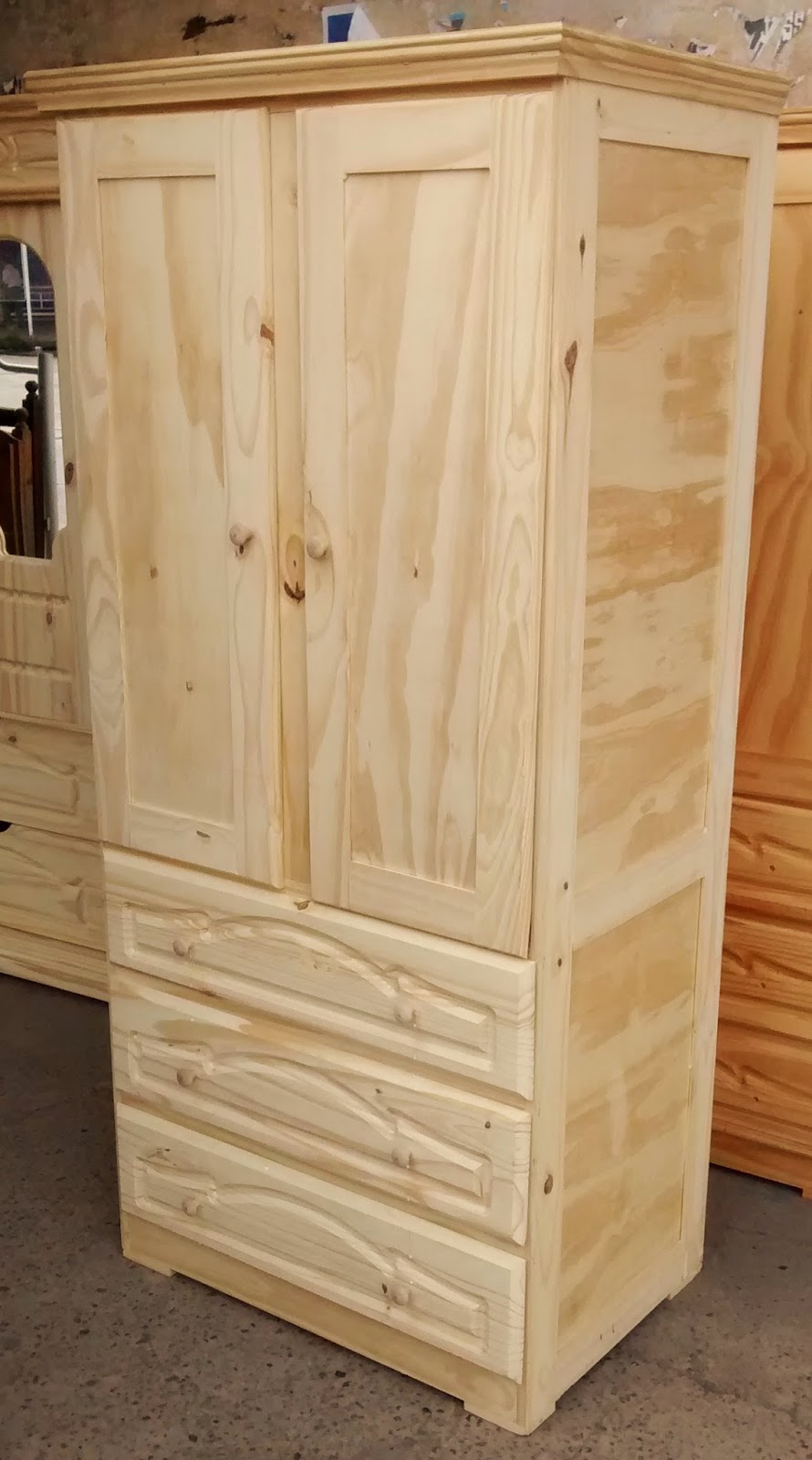 PICHON MUEBLES: ROPEROS DE MADERA