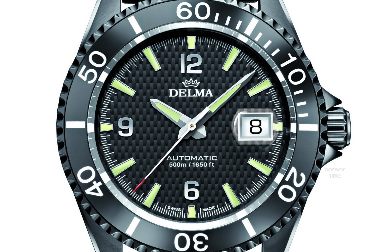 DELMA Santiago Auto Diver CERAMIC - Luxury Watches