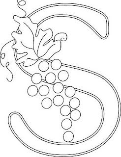 RISCOS DAS LETRAS DO ALFABETO PARA PINTURA EM TECIDO-ALFABETOS LINDOS