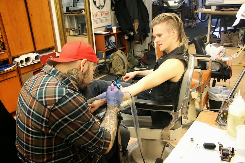 Thomas Lock Art & Tattoo: Tattooing, H.E.A.T., beer and the truth about ...