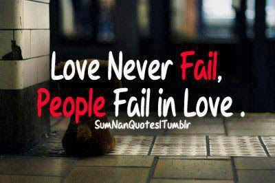 Love Quotes Collection: Love Never Fail | Love Quote Picture