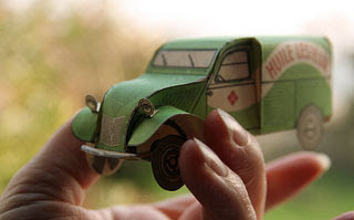 Papercraft - 2CV AZU Citroen - Papercraft4u | Free Papercrafts, Paper ...