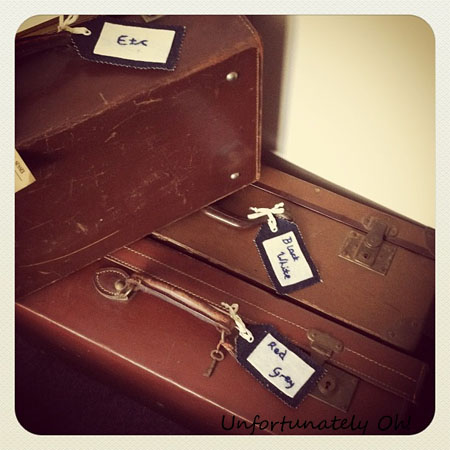 Unfortunately Oh!: Embroidered Tags