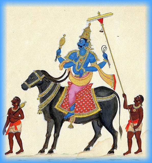 ARUNACHALA GRACE: Story of Yama Lingam—the Lord of Death