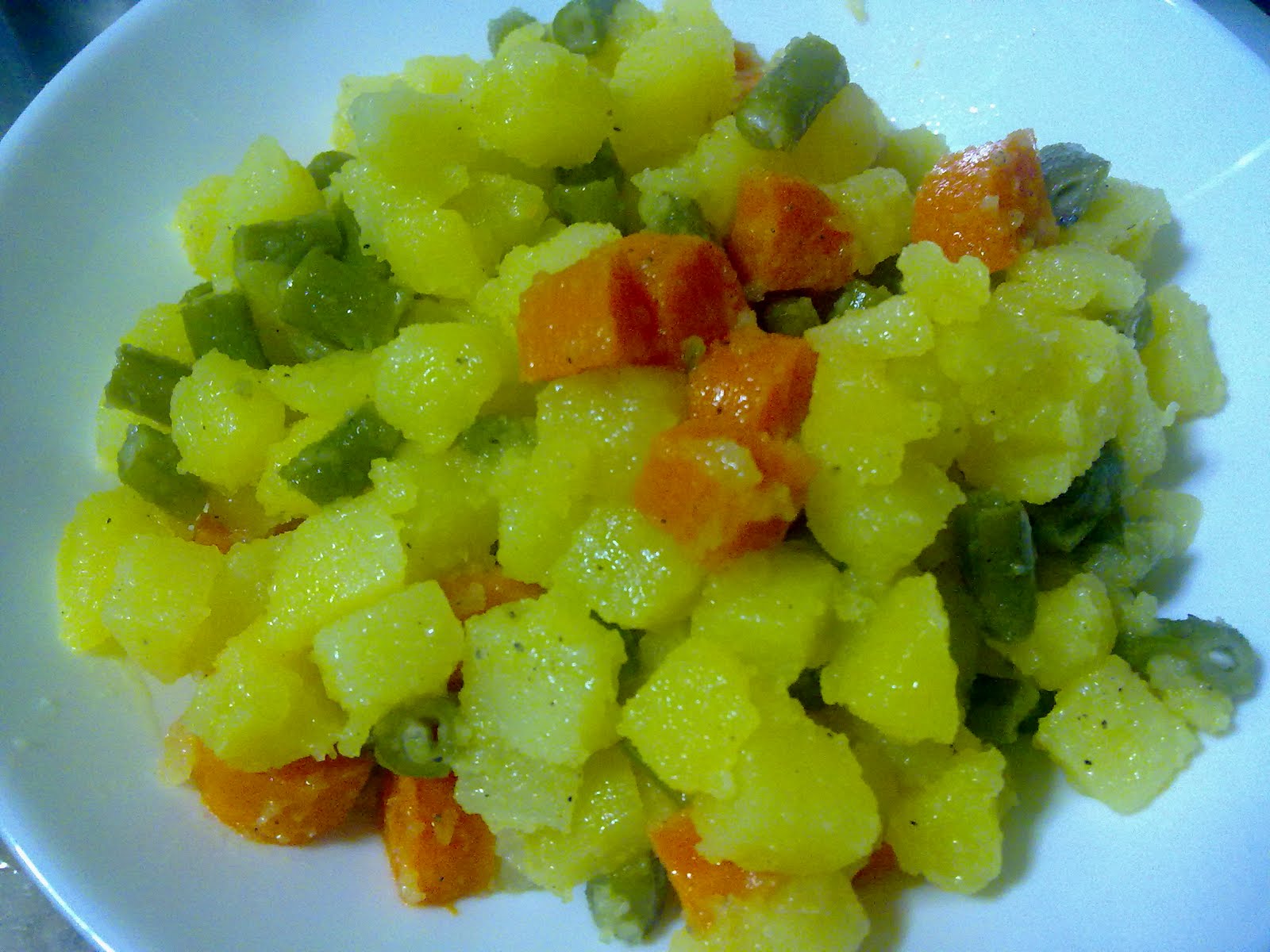 bunay's little corner: Recipe: Buttered Vegetable