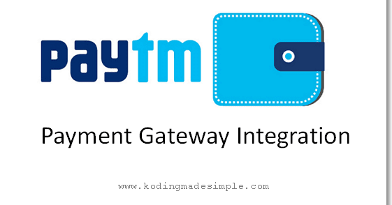 Paytm Payment Gateway Integration In Php Example