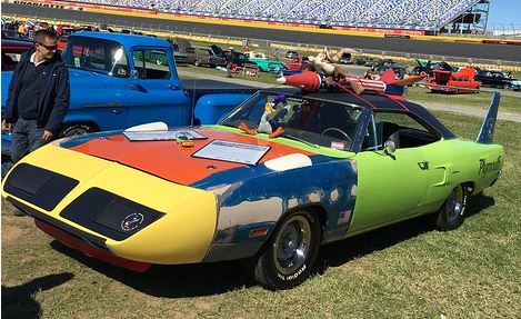 Just A Car Guy: The "Rainbow Superbird" was either put together from ...