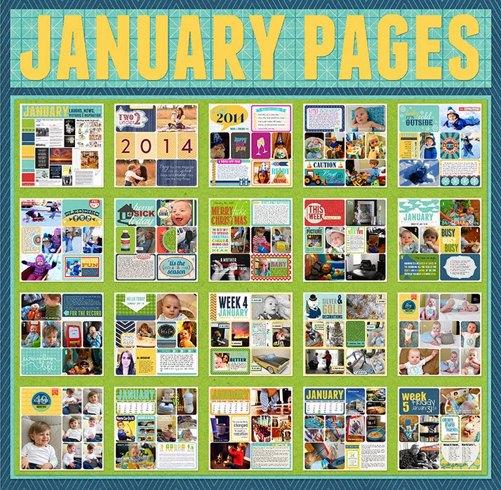 50+ Project Life Pages in 2 months - Images of What I Created, Products ...