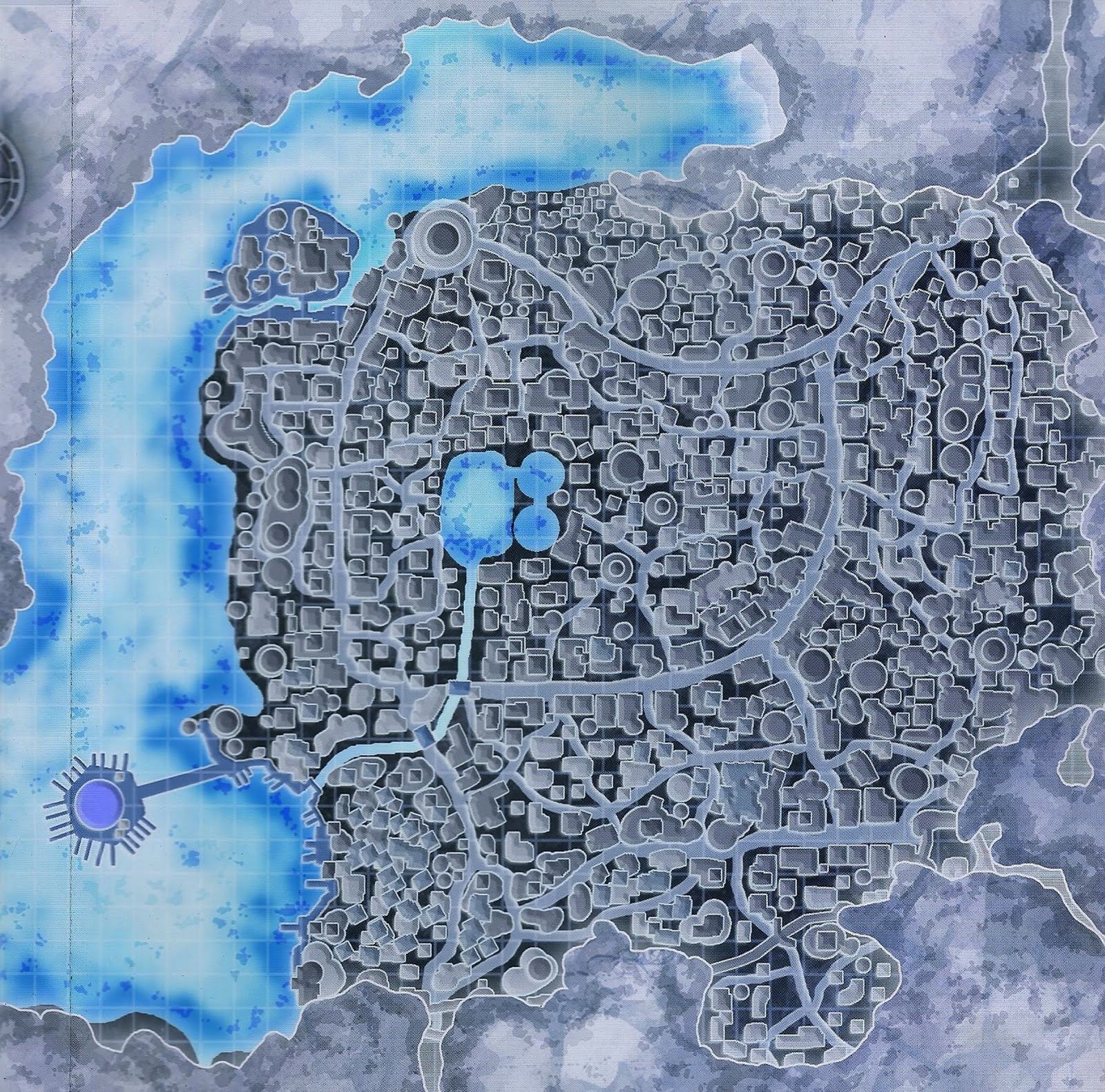 Kalan-G'eld: City Map of Kalan-G'eld