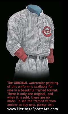 Cincinnati Reds Uniform and Team History | Heritage Uniforms and ...
