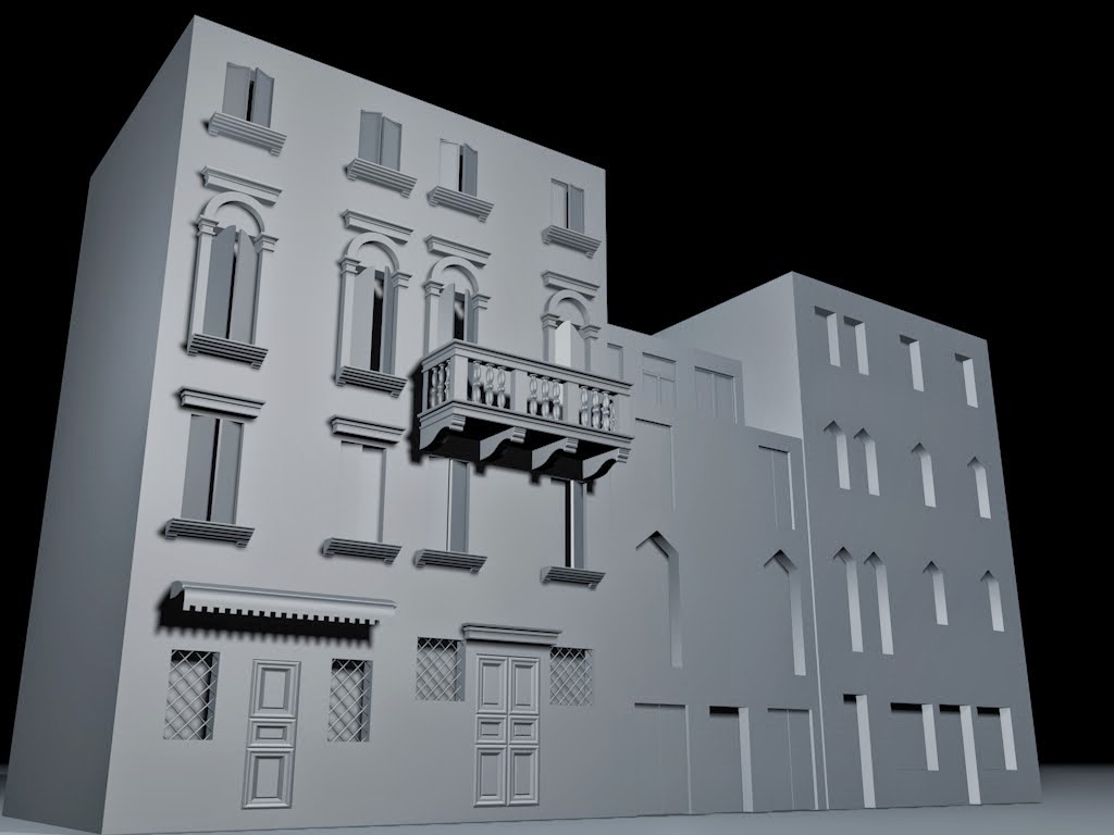 2D and 3D, an art blog by Dave McCarty: Environment Creation in Cinema 4D