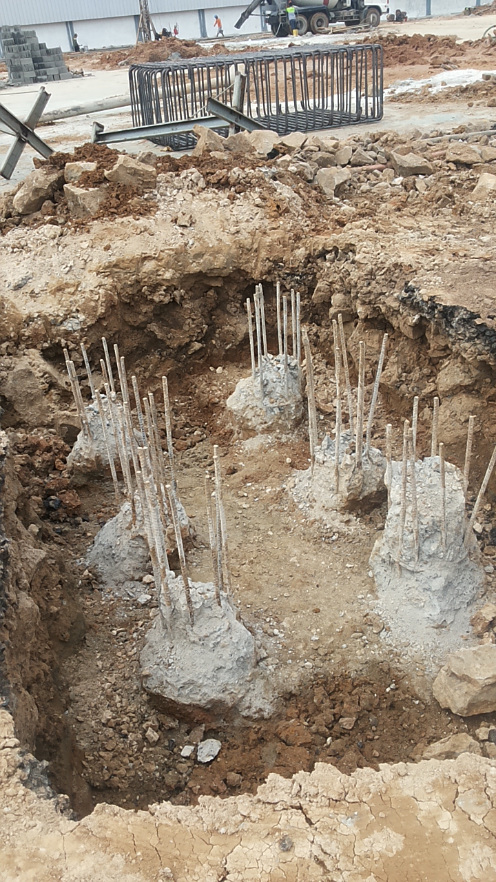 Pondasi Bore Pile - AURORA SAKA ABADI