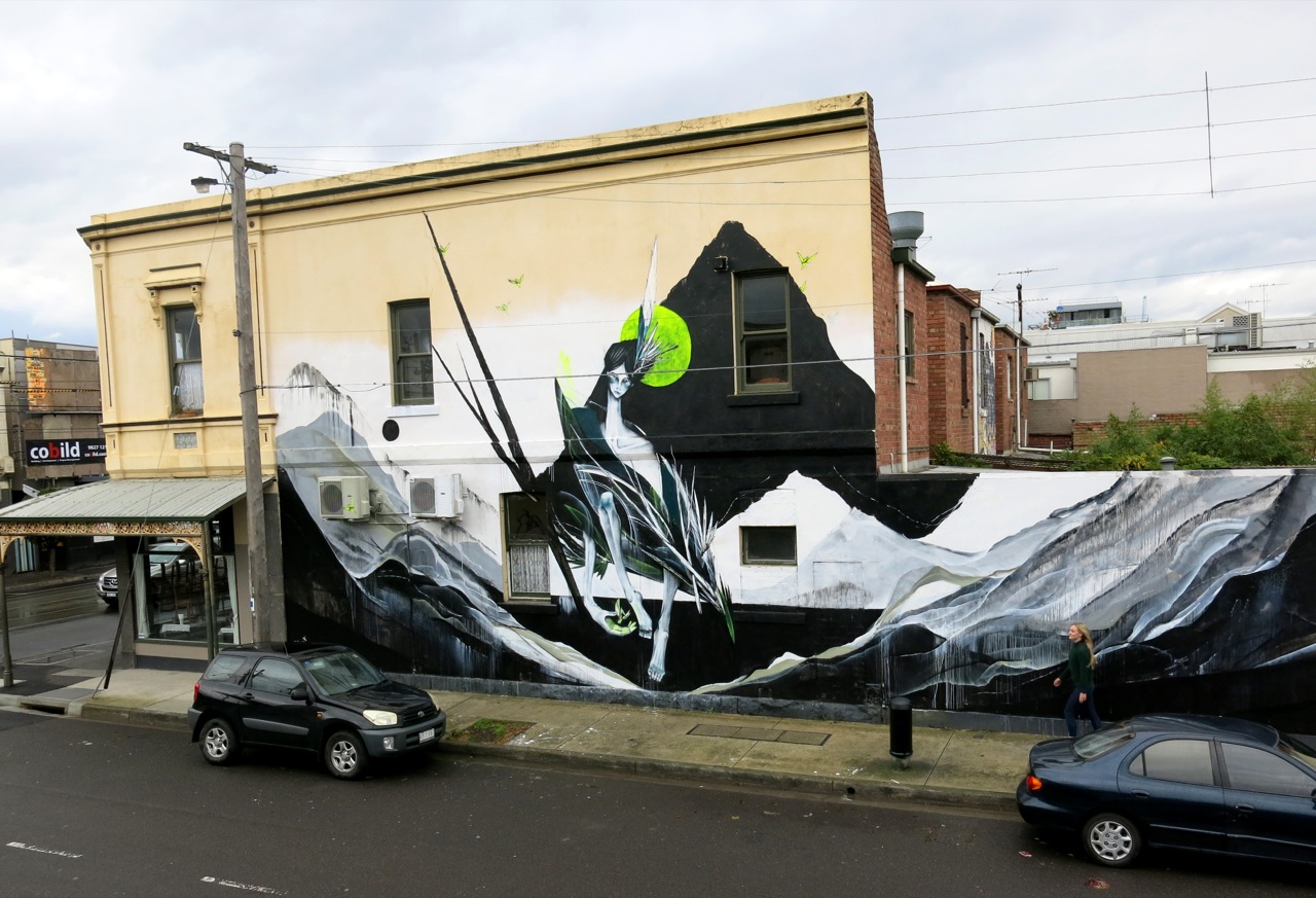 Shida x TWOONE 最新ミューラル In メルボルン（オーストラリア）