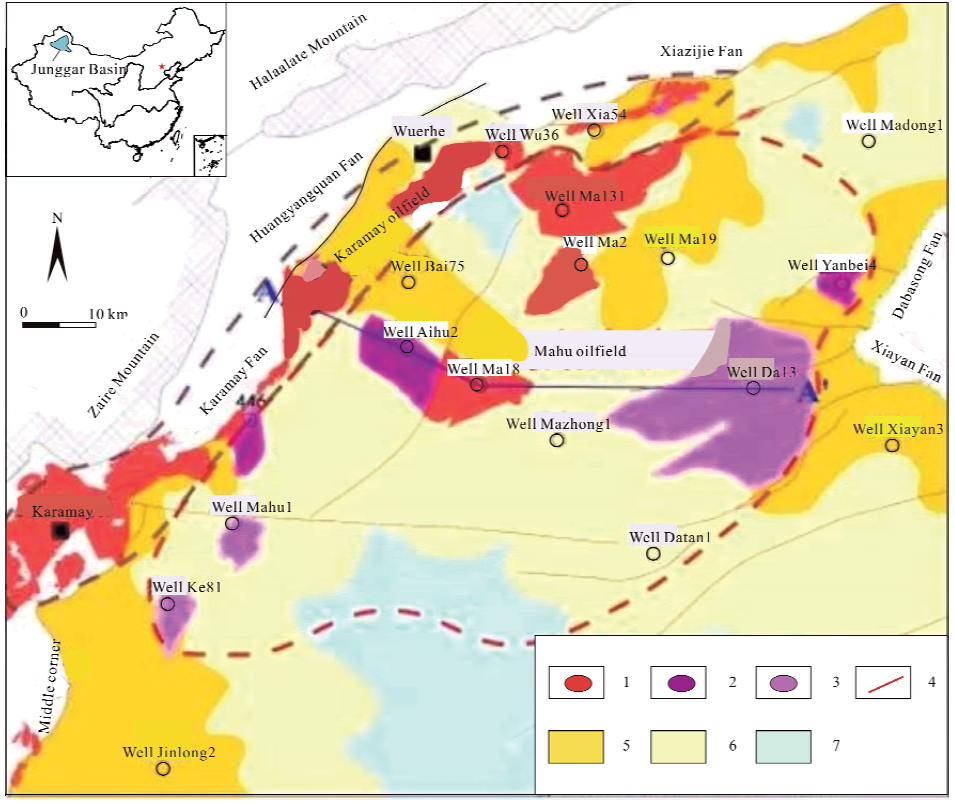 Junggar Basin Map